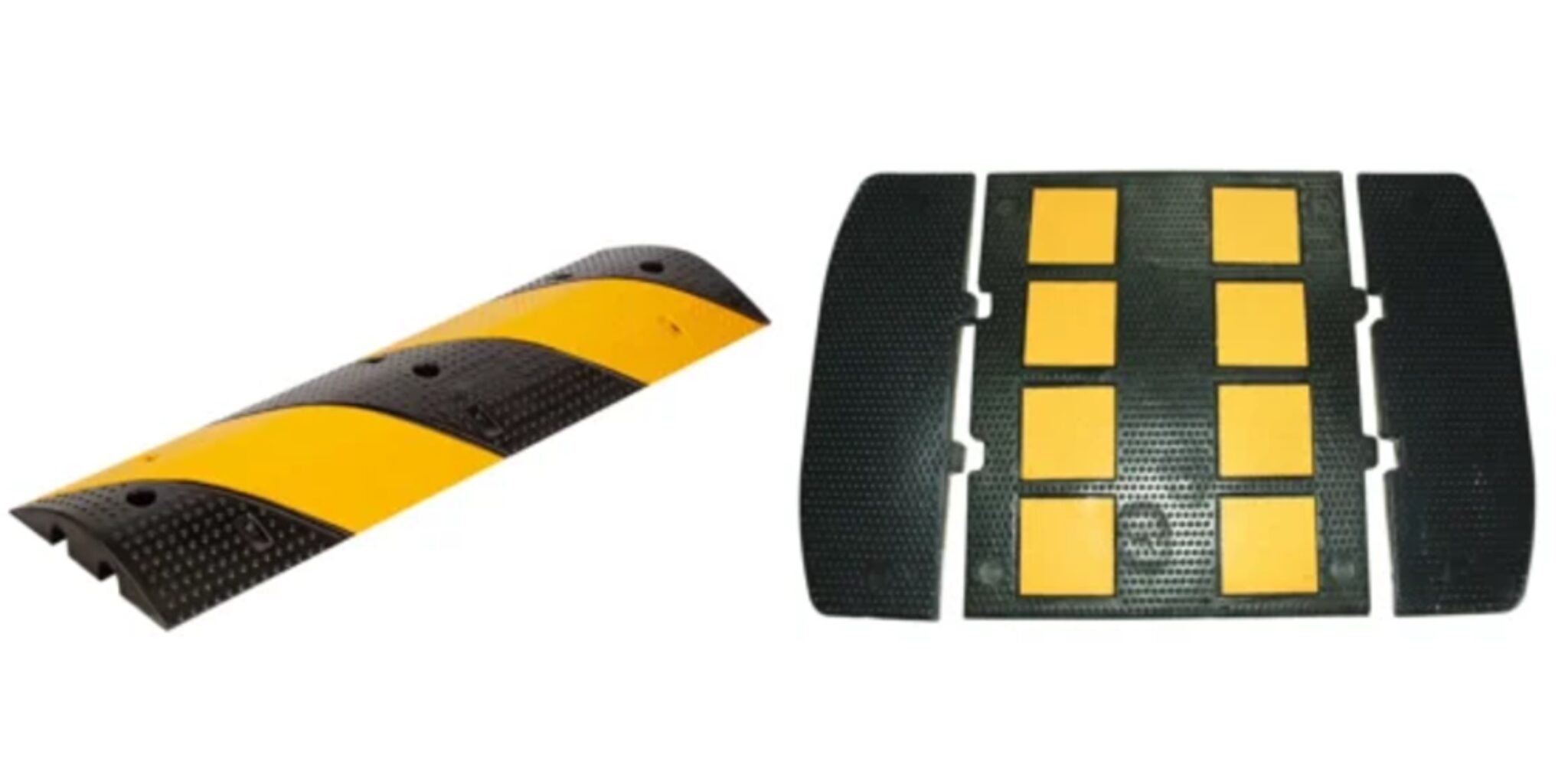 Rubber Speed Bumps vs. Speed Humps: Key Differences & Best Uses